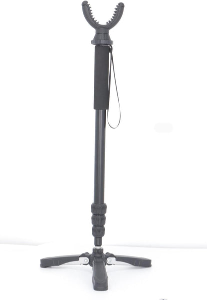 Shooting Stick Monopod Hunting Tripod 24"-64" with Removable 360° Rota ...